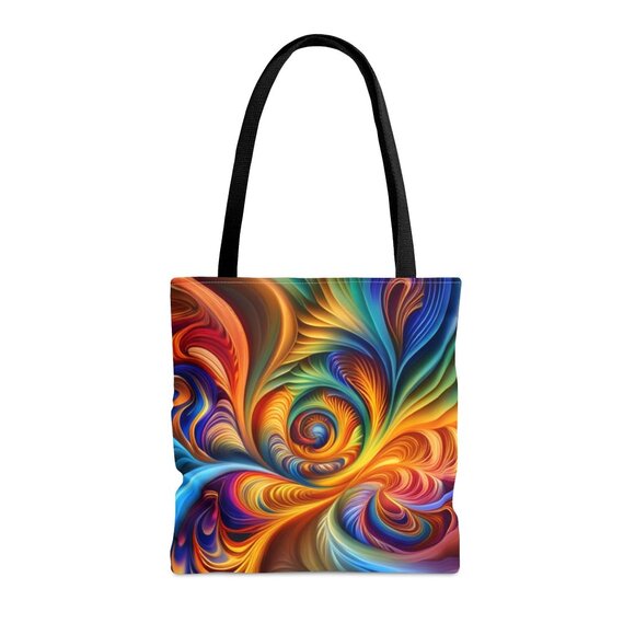 Printify | Bags | Vision Tye Dye Swirls And Ripples Tote Bag Ai Artwork ...